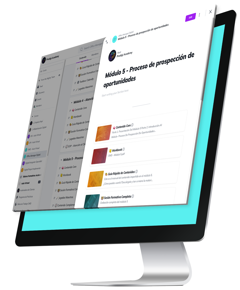 Prodigi Academy – Conviértete en un A-player